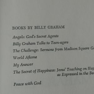 Billy Graham | Office | Angels Gods Secret Agents By Dr Billy Graham ...